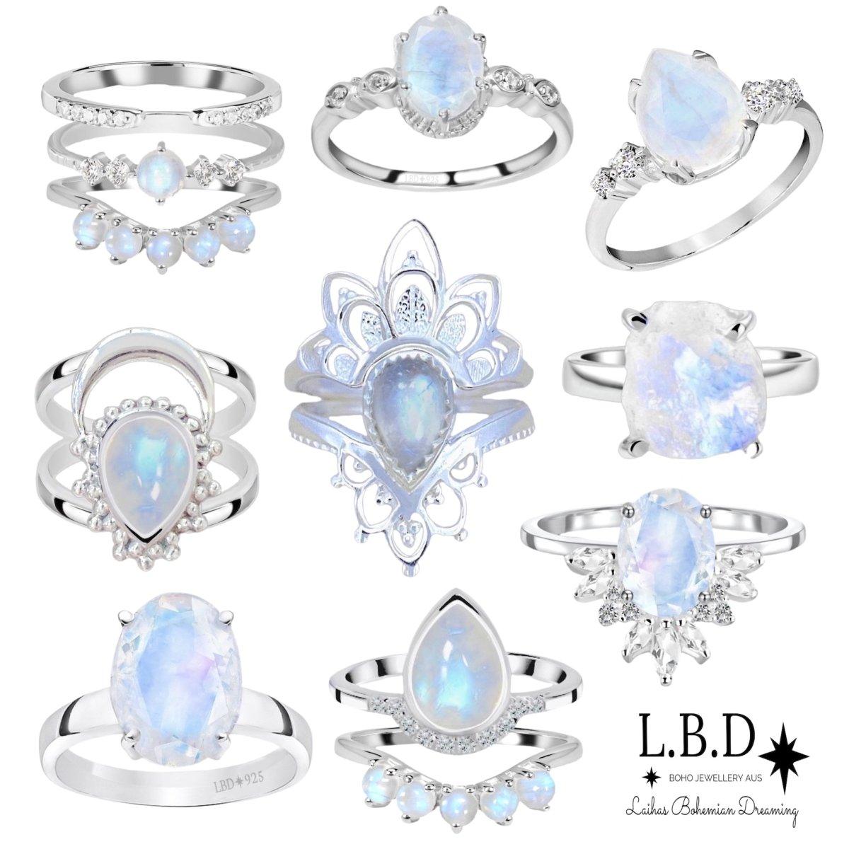 Moonstone Rings Australia -Up to 40% Off
