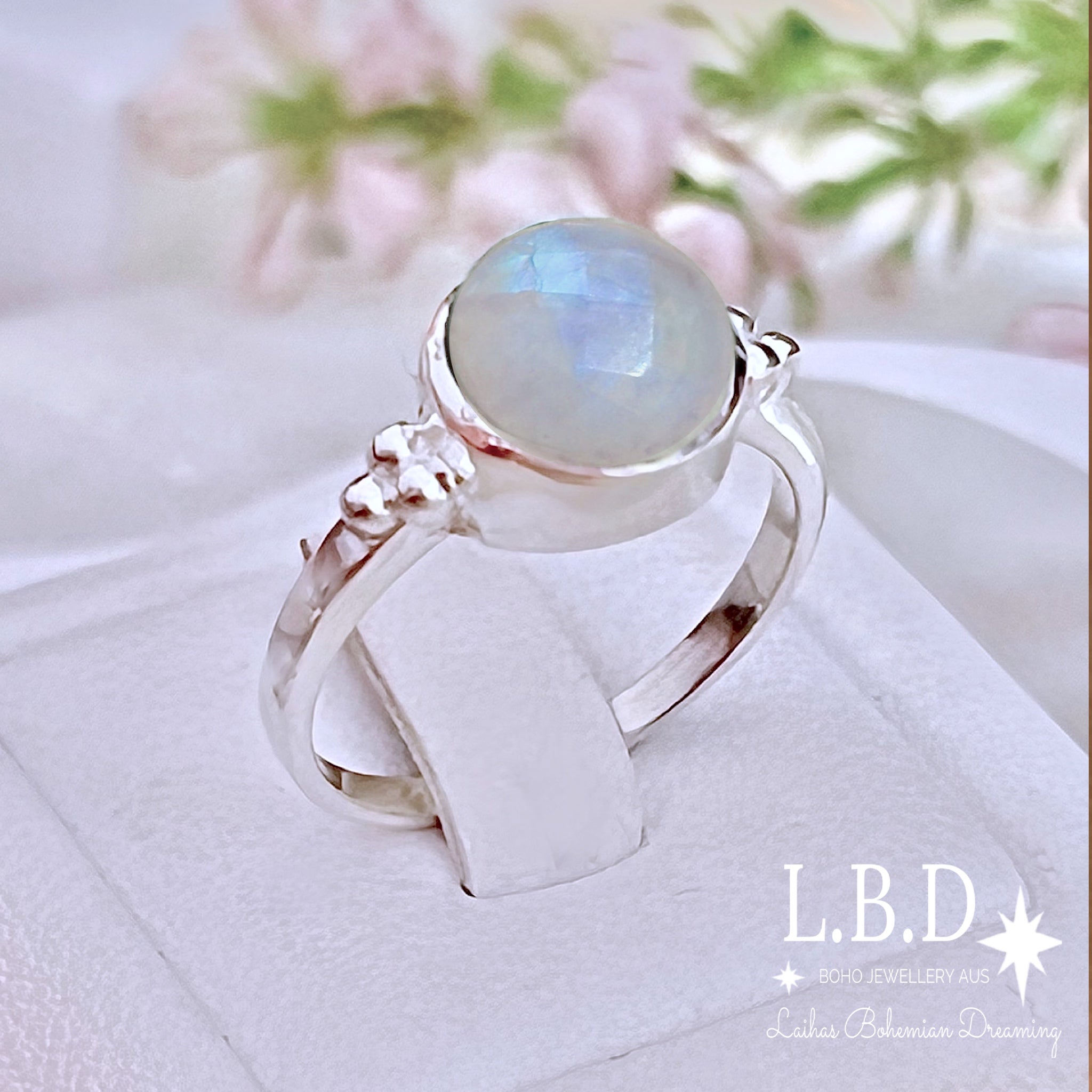 Moonstone jewelry high street store